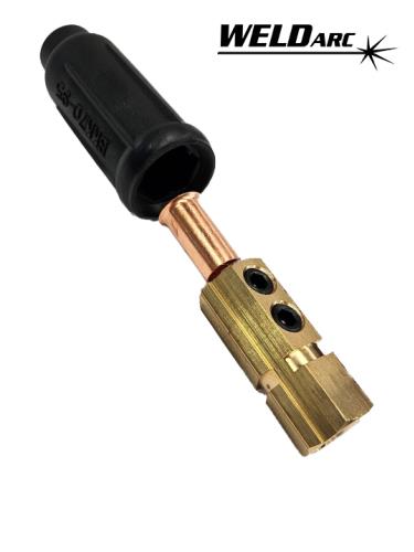 WELDarc Large Dinse Plug 70-90mm OKC Female | Global Welding Supplies