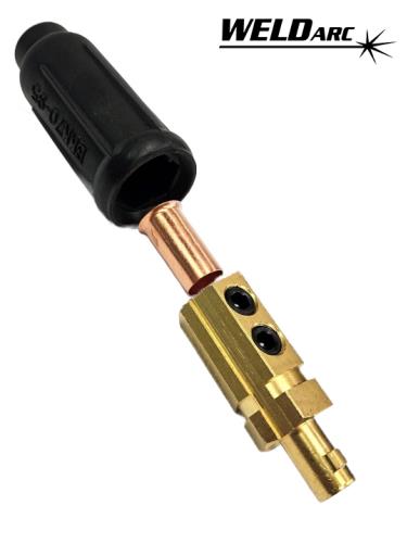 WELDarc Large Dinse Plug 70-90mm OKC Male | Global Welding Supplies