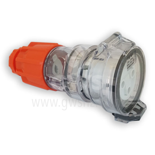 Plug NHP 1 Phase 15 Amp Straight Female Connector | Global Welding Supplies