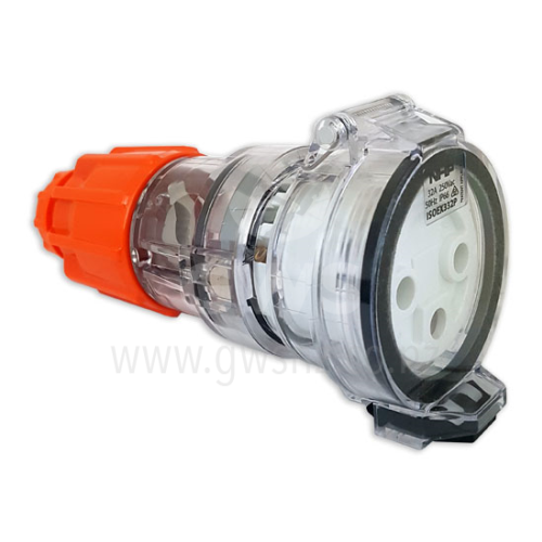 Plug ISO Straight Connector Female 1 Phase 32Amp 3 Pin | Global Welding ...