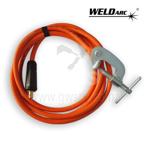 WELDarc Earth Lead OKC Male G-Clamp | Global Welding Supplies
