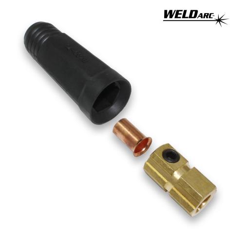 WELDarc Large Dinse Plug 50-70mm OKC Female | Global Welding Supplies