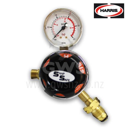Harris 825 Regulator LPG Heavy Duty Highflow | Global Welding Supplies
