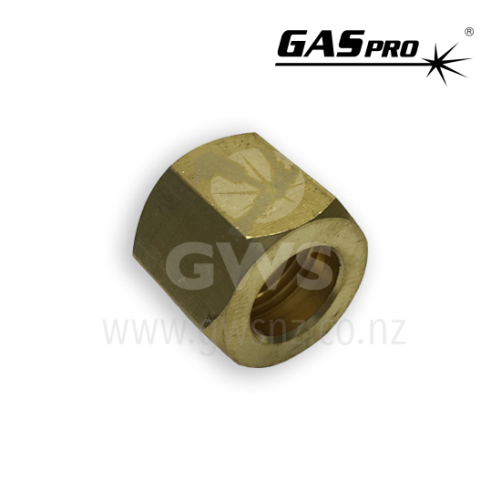 GASpro Right Hand Nut Only 5/8 UNF | Global Welding Supplies