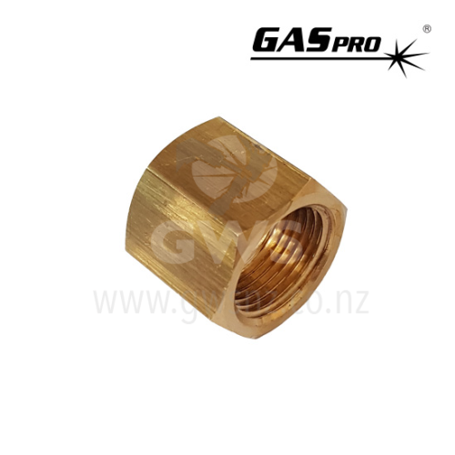 GASpro Right Hand Regulator Inlet Nut Nitrogen | Global Welding Supplies