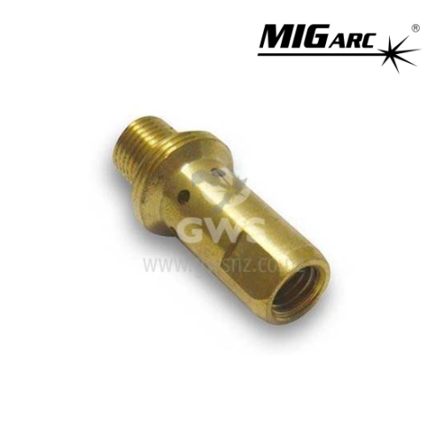 Binzel Style 38 Std M8 Brass Tip Adapter | Global Welding Supplies