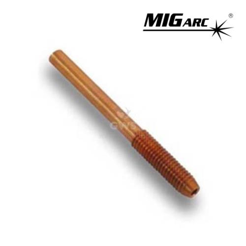 Swan Neck Contact Tube 45 deg PP36 | Global Welding Supplies